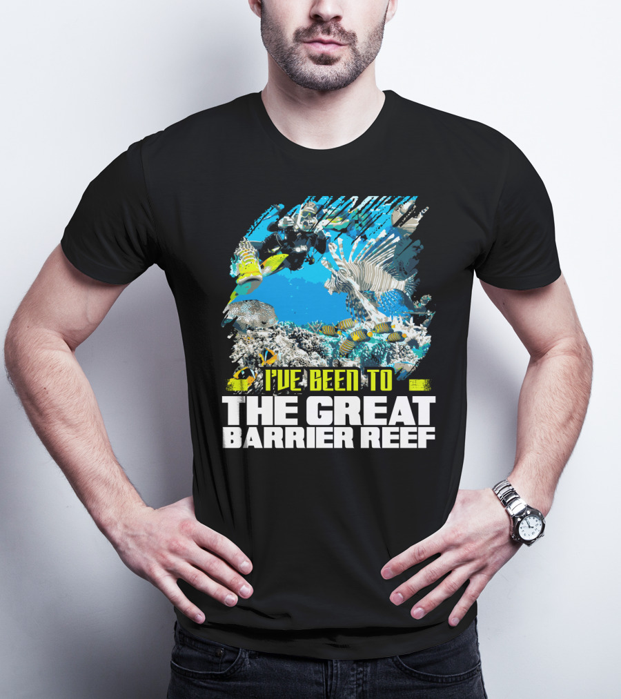 I've Been To The Great Barrier Reef Scuba Diving Adventure T-Shirt