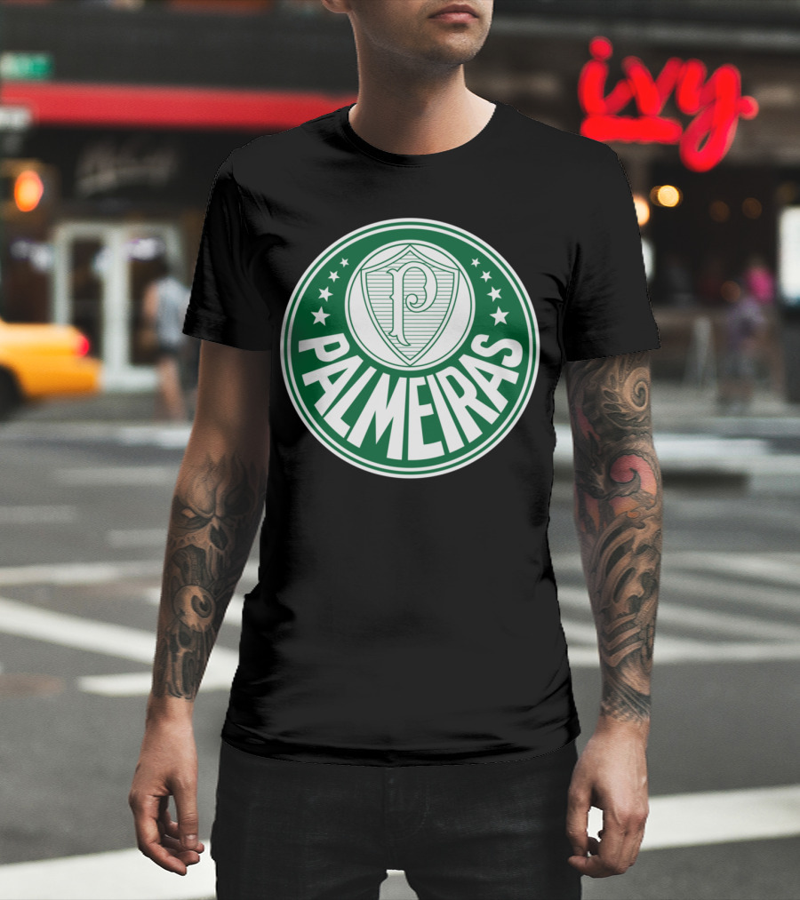 Palmeiras Soccer Fan Club Emblem T-Shirt