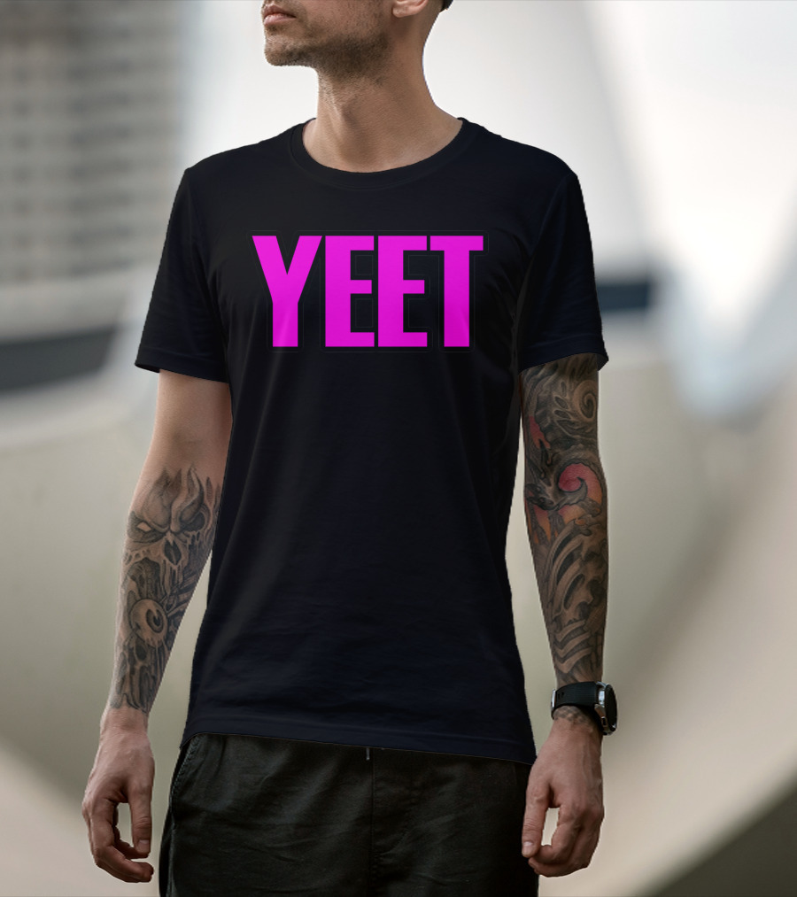 Pink Yeet Popular Funny T-Shirt