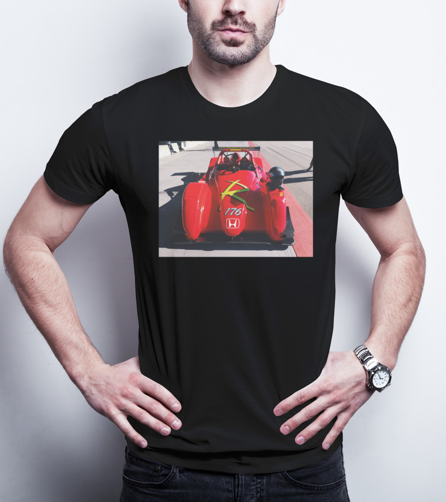 Honda Red Race Car 176 T-Shirt