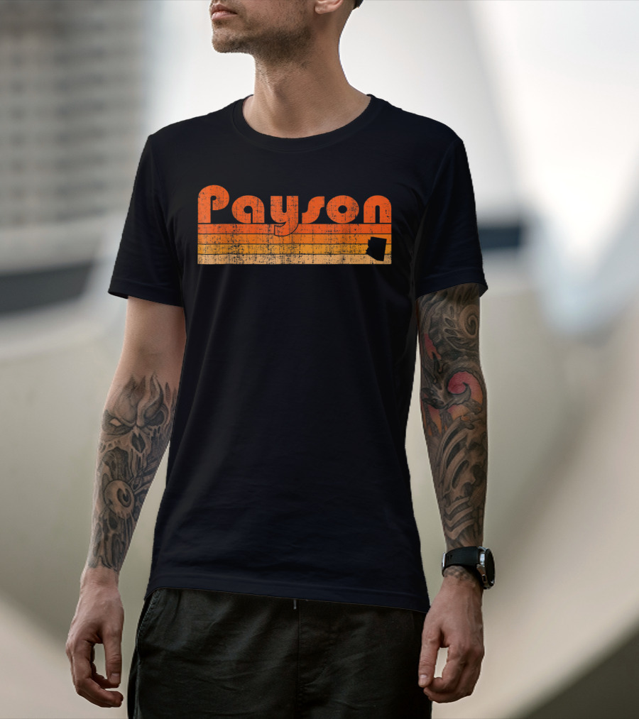 Payson AZ Retro 80S Style Vintage Arizona T-Shirt