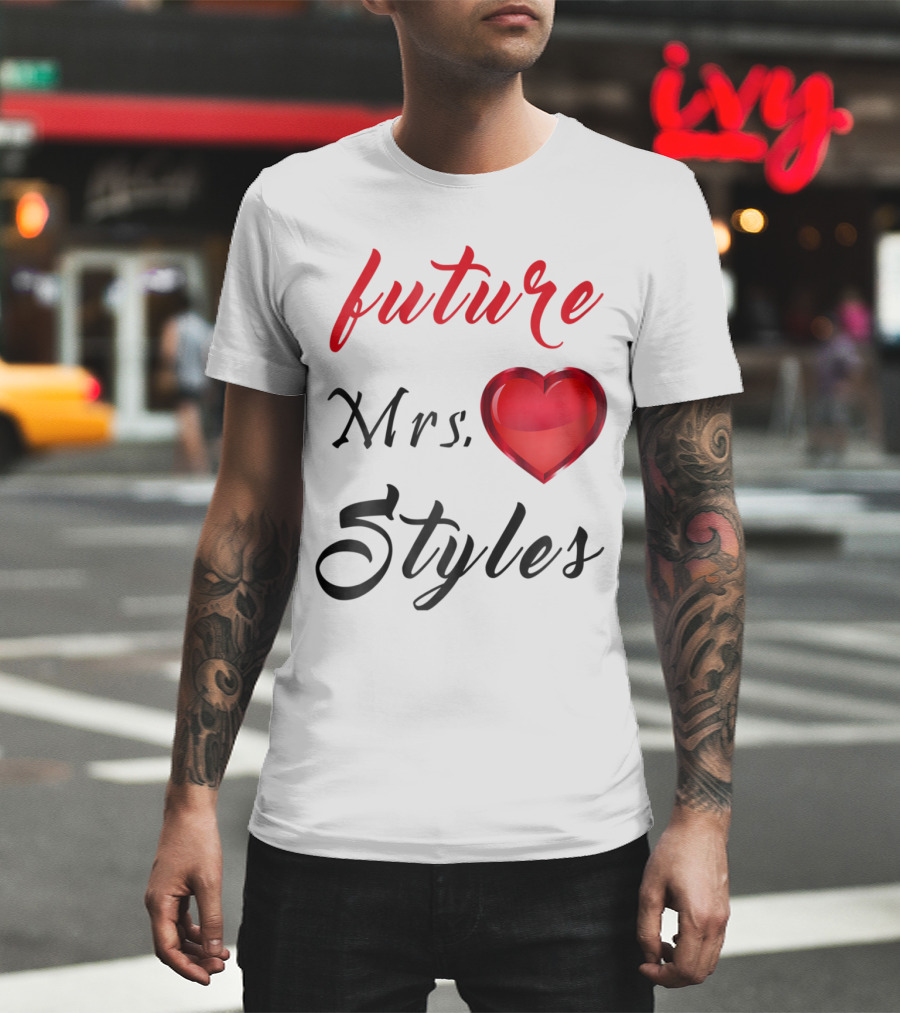 Future Mrs Styles Heart Directioner T-Shirt