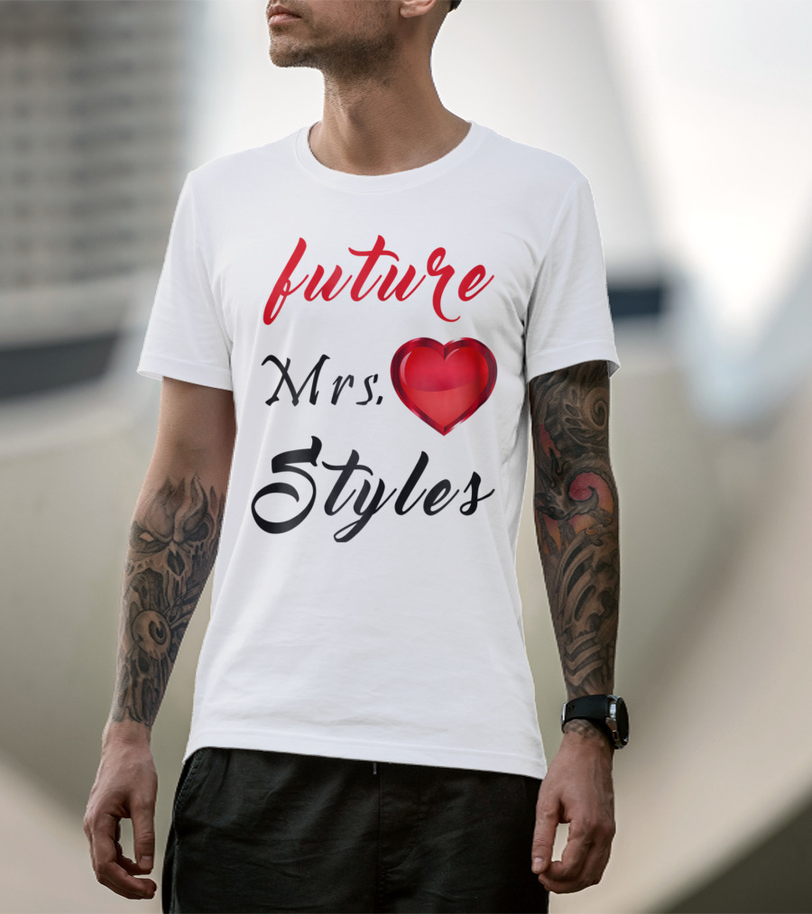 Future Mrs Styles Heart Directioner T-Shirt
