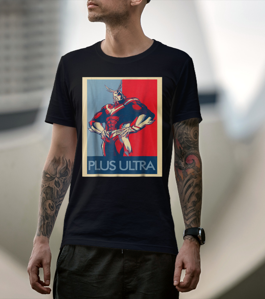 All Might Plus Ultra Vintage Heroic T-Shirt