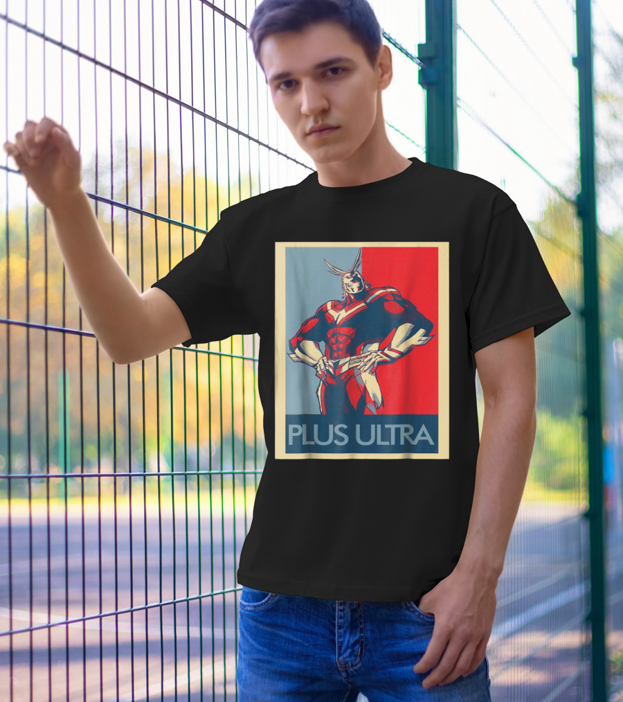 All Might Plus Ultra Vintage Heroic T-Shirt