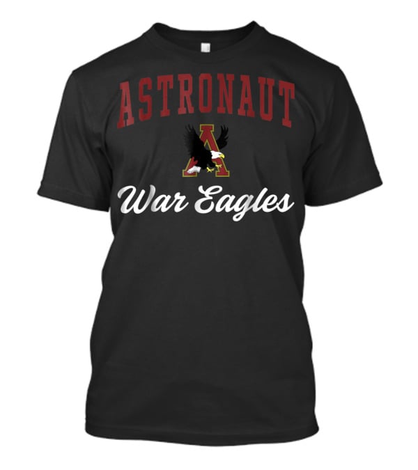 Astronaut High School War Eagles Emblem A T-Shirt