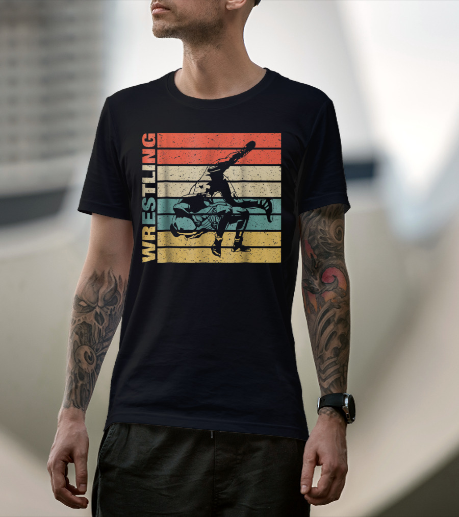 Cool Classic Wrestling Retro Birthday T-Shirt