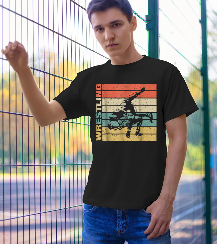 Cool Classic Wrestling Retro Birthday T-Shirt