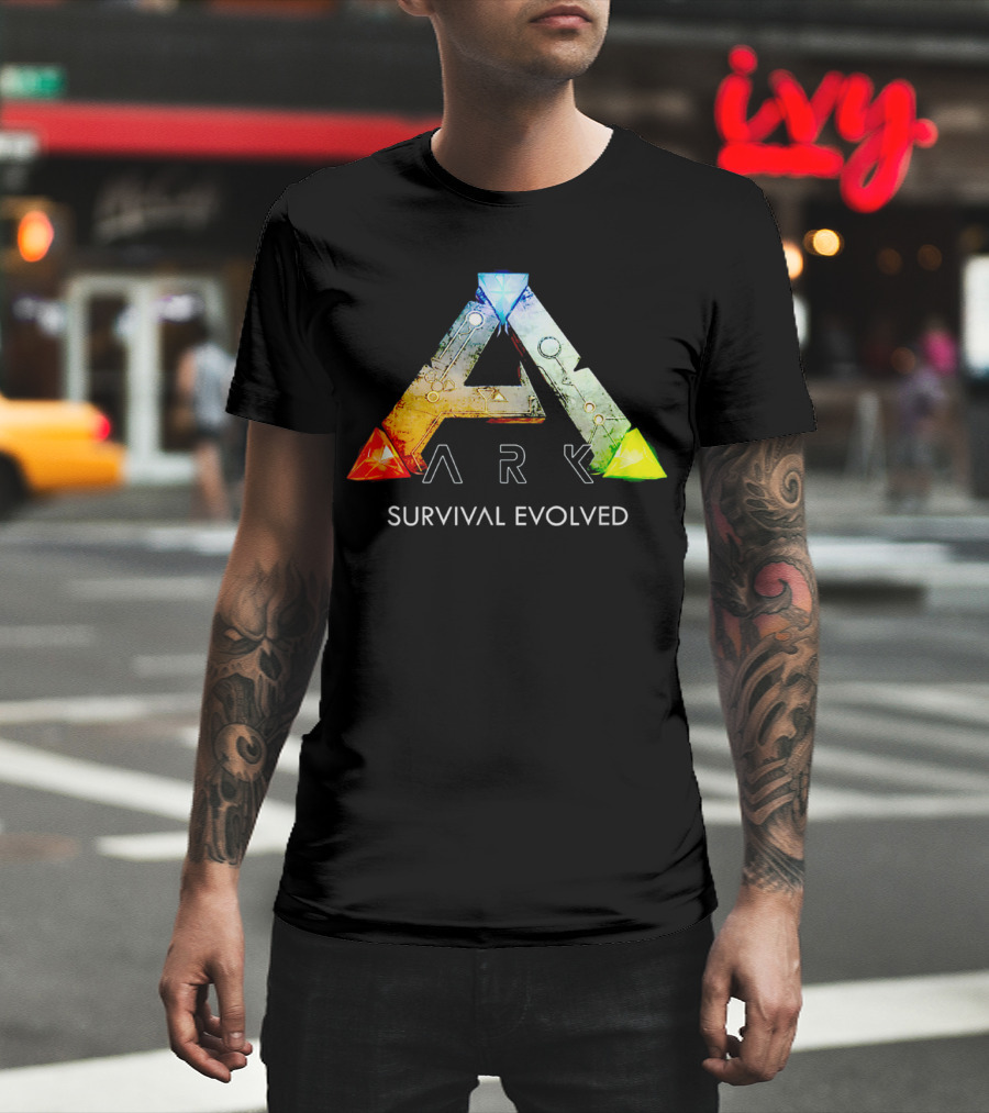 ARK Survival Evolved Game Logo Iconic T-Shirt