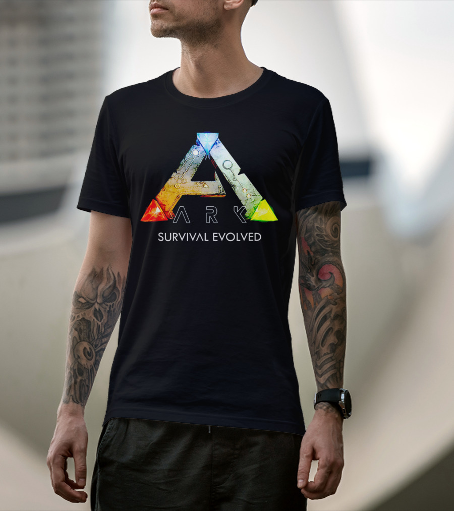 ARK Survival Evolved Game Logo Iconic T-Shirt