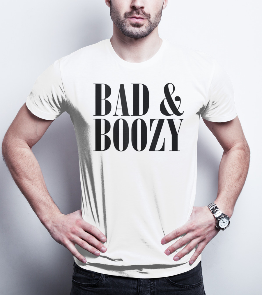 Bad Boozy Bachelorette Party Funny Summer Beer T-Shirt