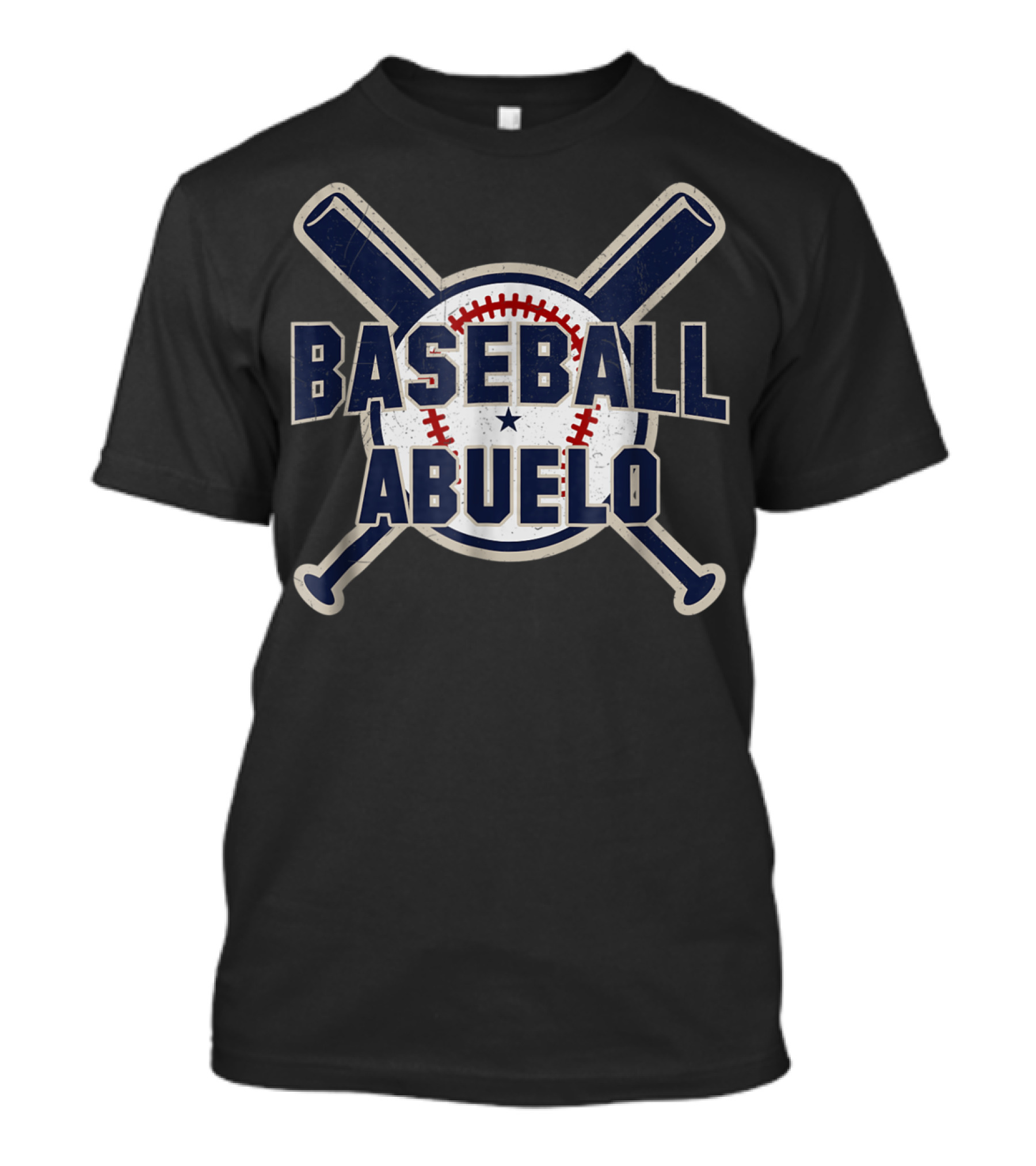 Baseball Abuelo Bat Crossed Softball Spani T-Shirt