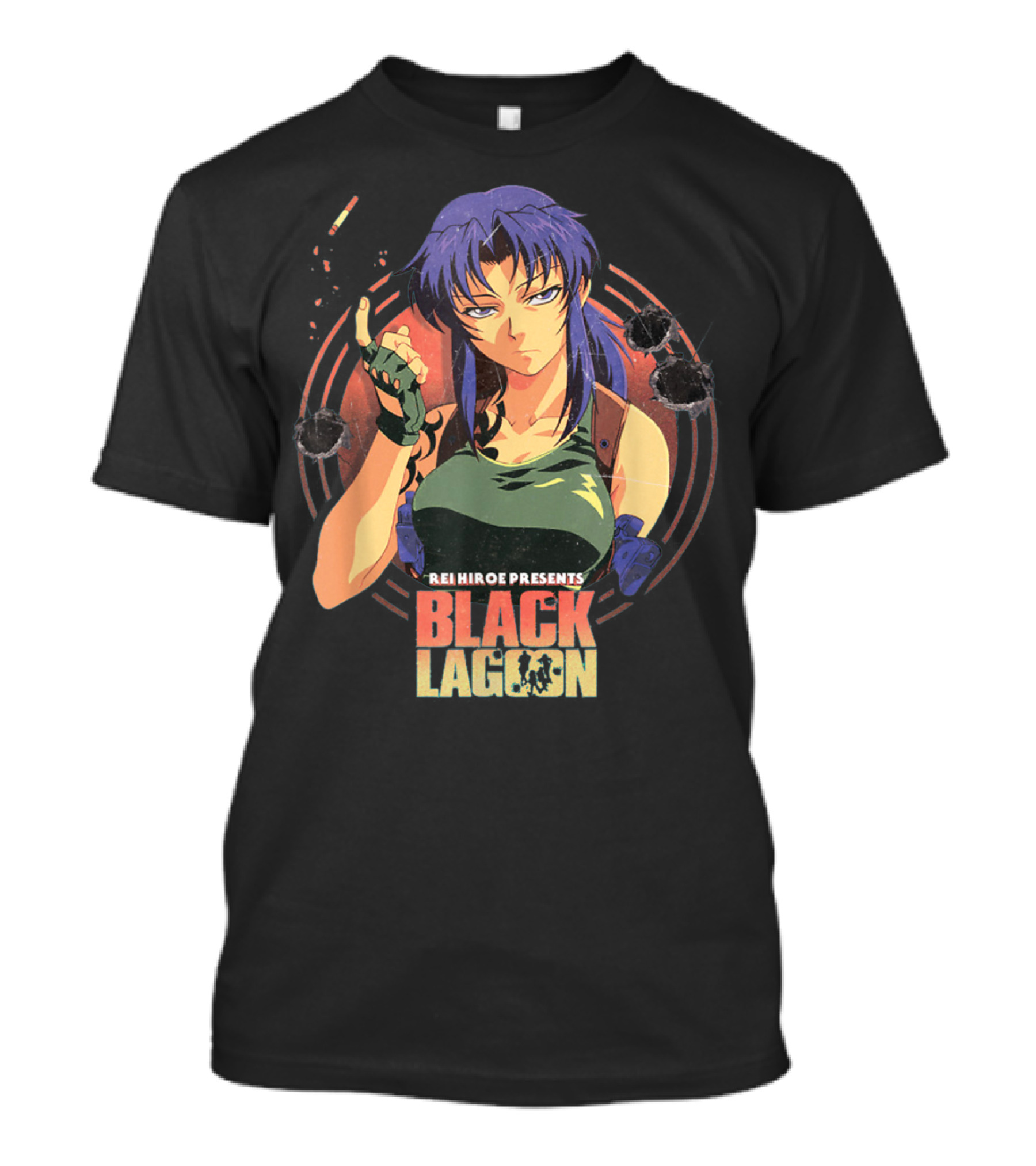 REI HIROE PRESENTS BLACK LAGOON T-Shirt