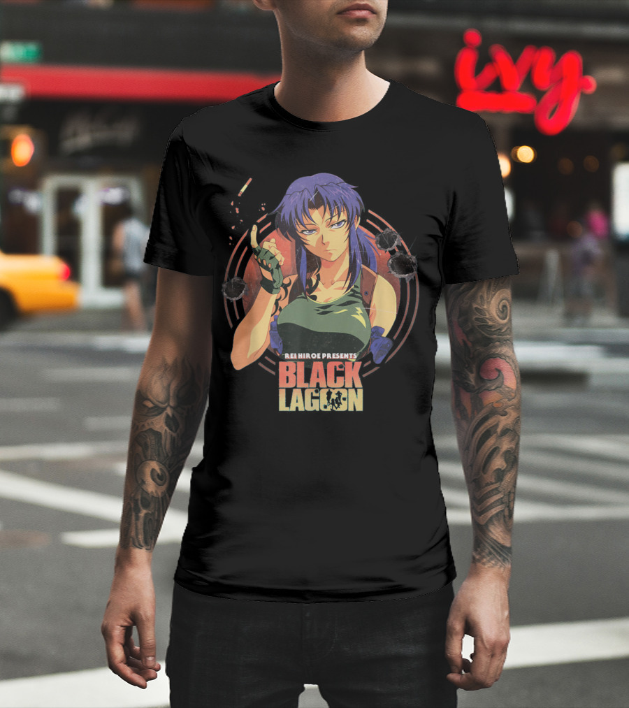 REI HIROE PRESENTS BLACK LAGOON T-Shirt