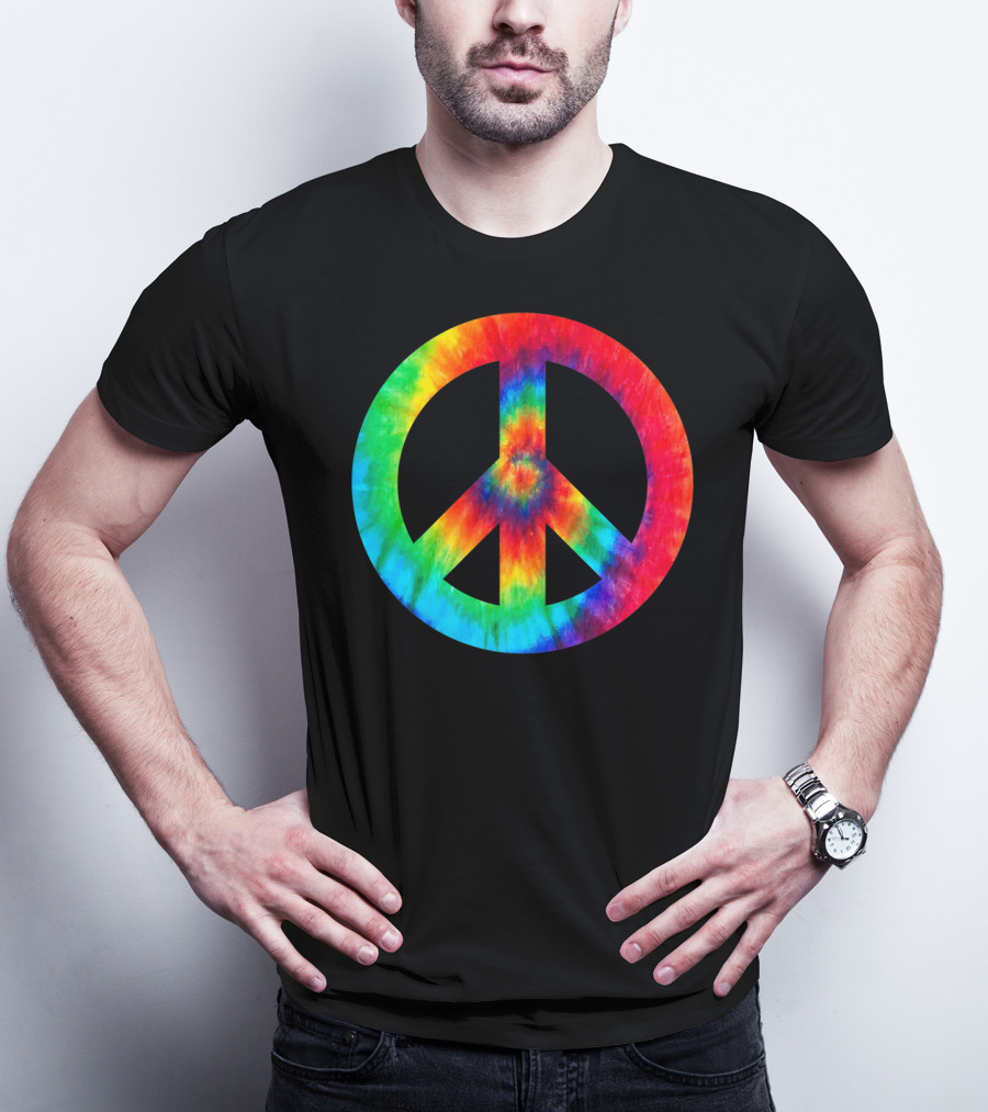 Cool Tie Dye Peace T-Shirt