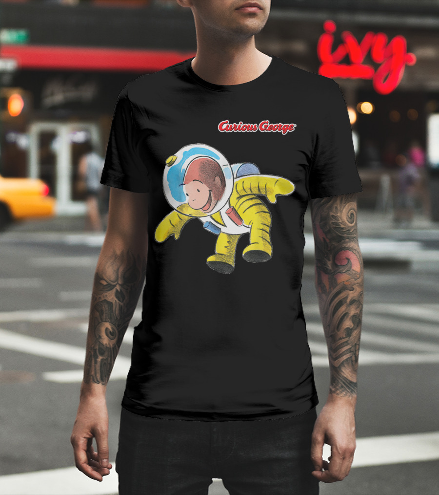 Curious George Astronaut Adventure T-Shirt