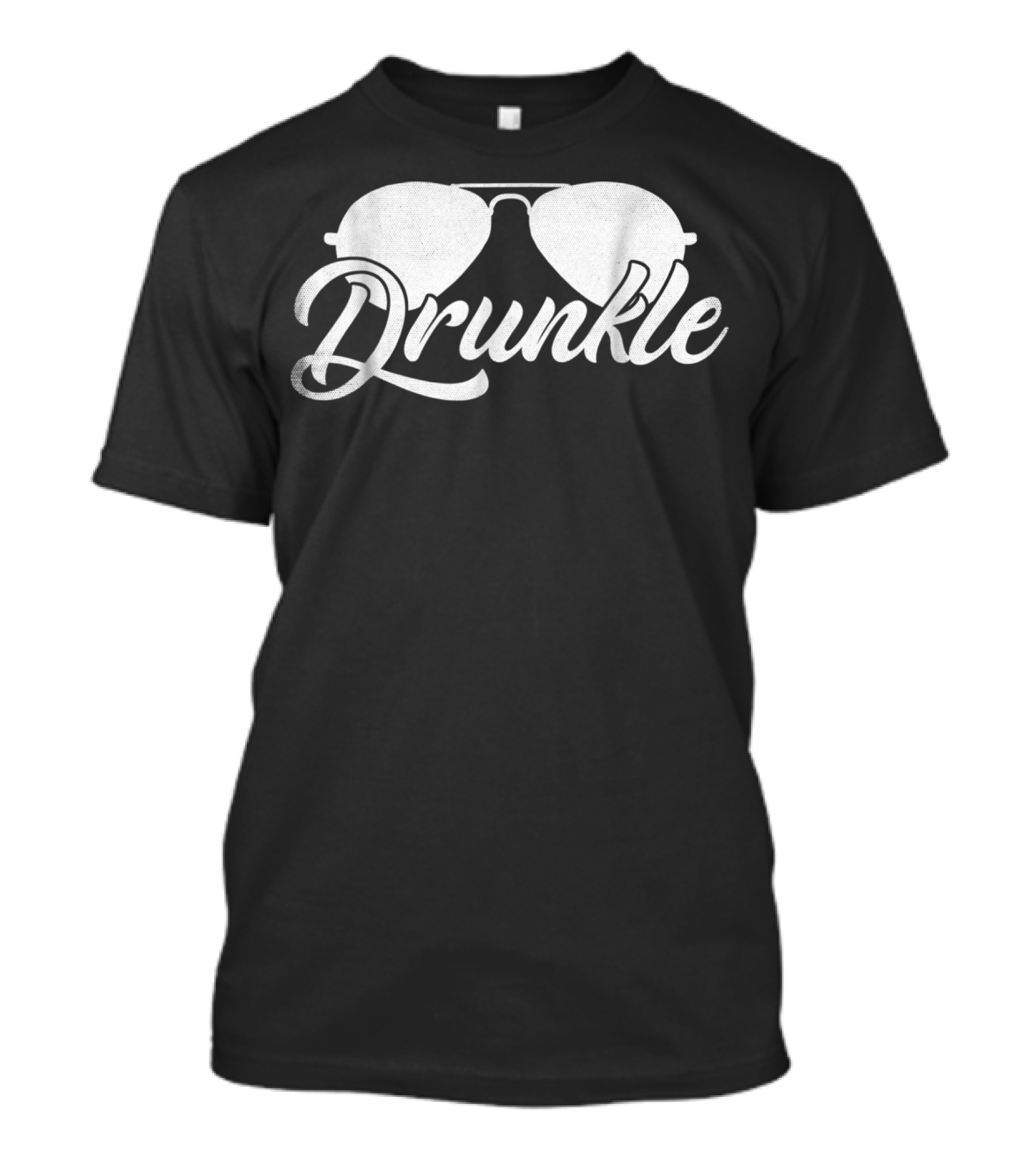 Drunkle Sunglasses Cool Uncle T-Shirt