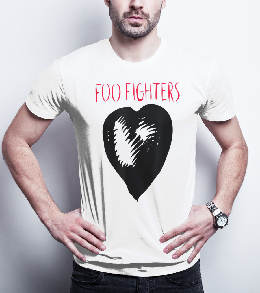 Foo Fighters One By One Black Heart T-Shirt