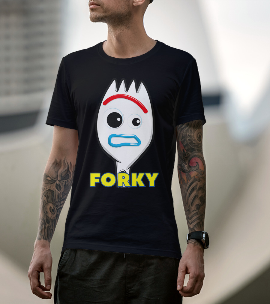 Forky Why Am I Alive Funny Character Expressions T-Shirt