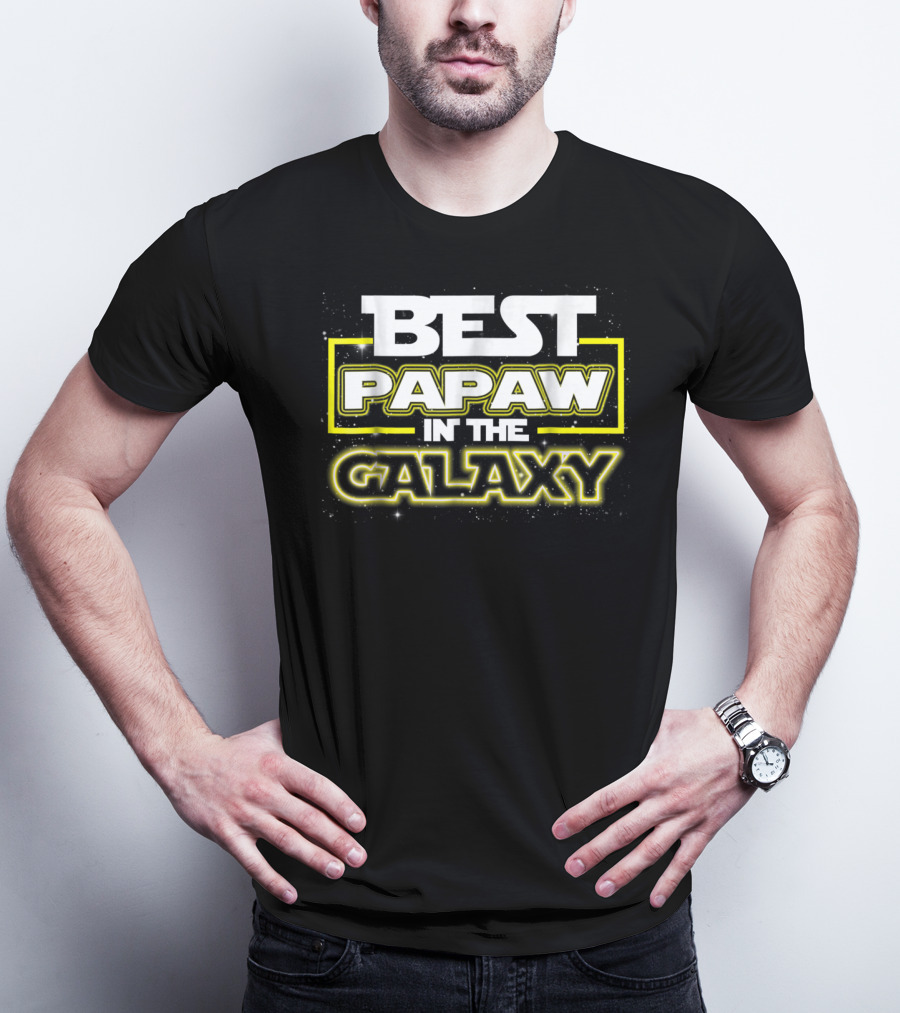 Best Papaw In The Galaxy Star Wars T-Shirt