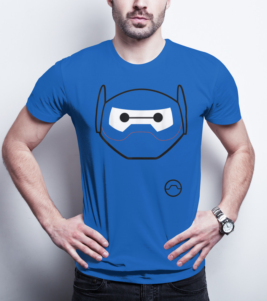Disney Big Hero 6 Baymax Helmet T-Shirt