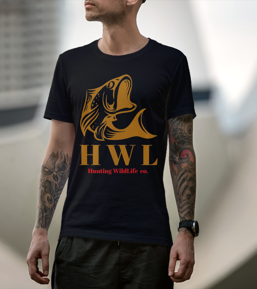 HWL Hunting WildLife Co Fishing Trip T-Shirt