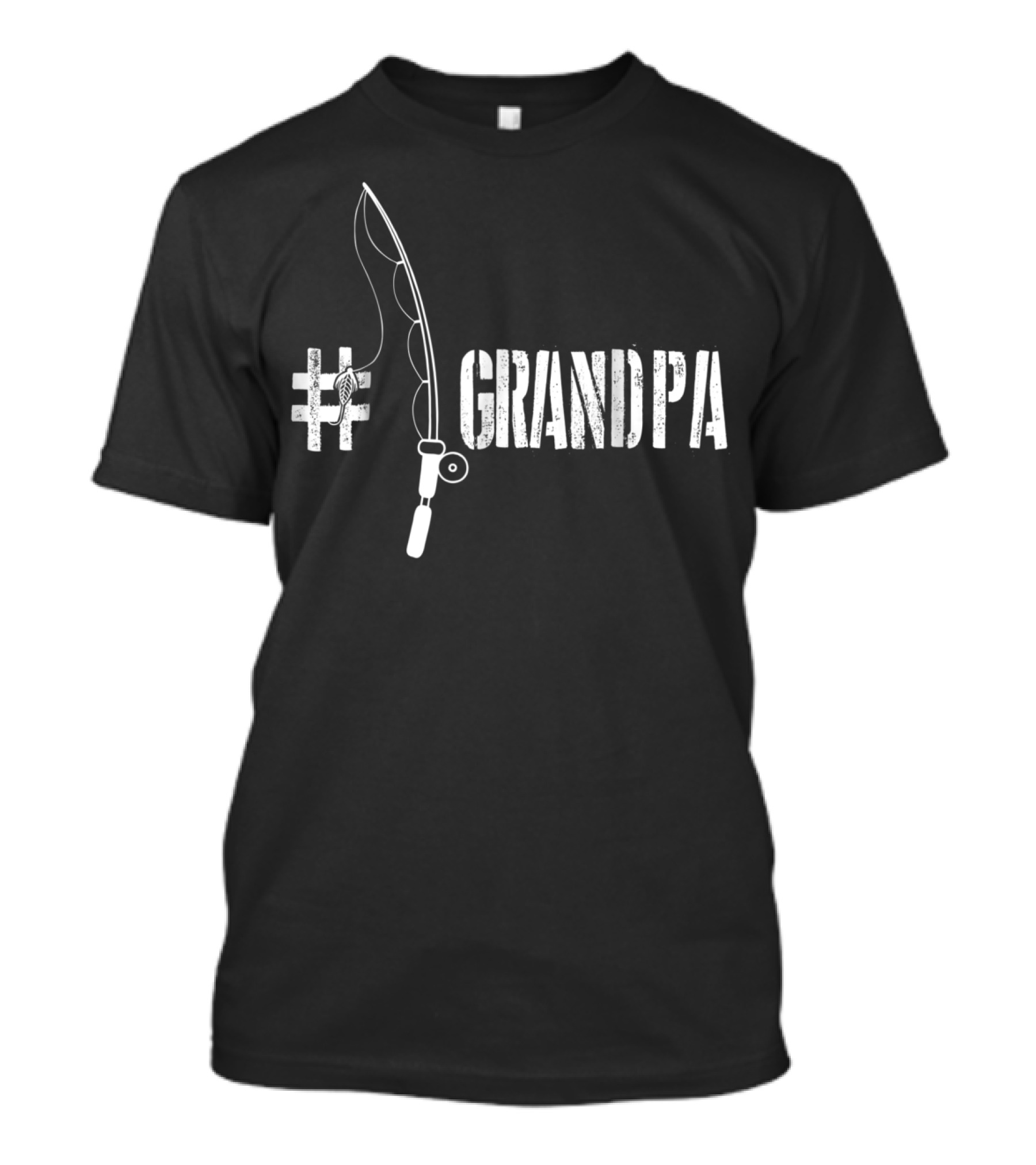 1 Grandpa Fishing Daddy Funny Fisherman T-Shirt