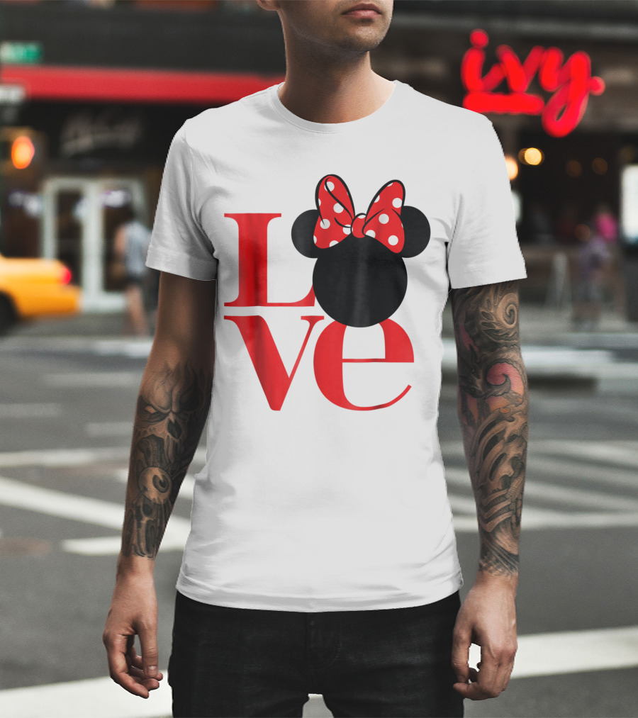 Minnie Mouse Love Bow T-Shirt