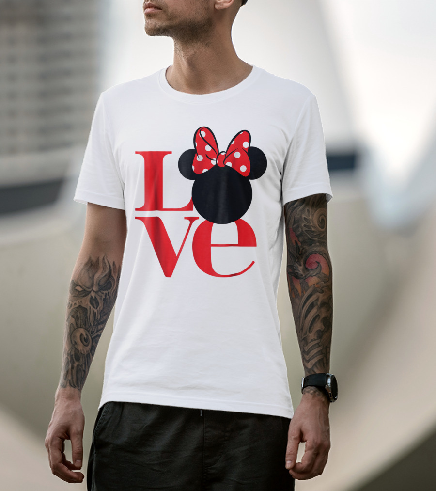 Minnie Mouse Love Bow T-Shirt