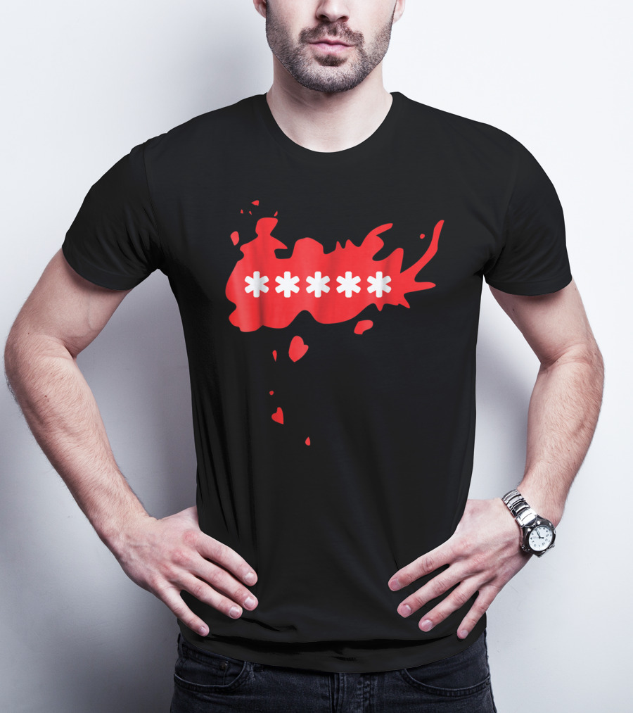 Persona 5 Futaba Sakura Asterisk Red Splatter T-Shirt