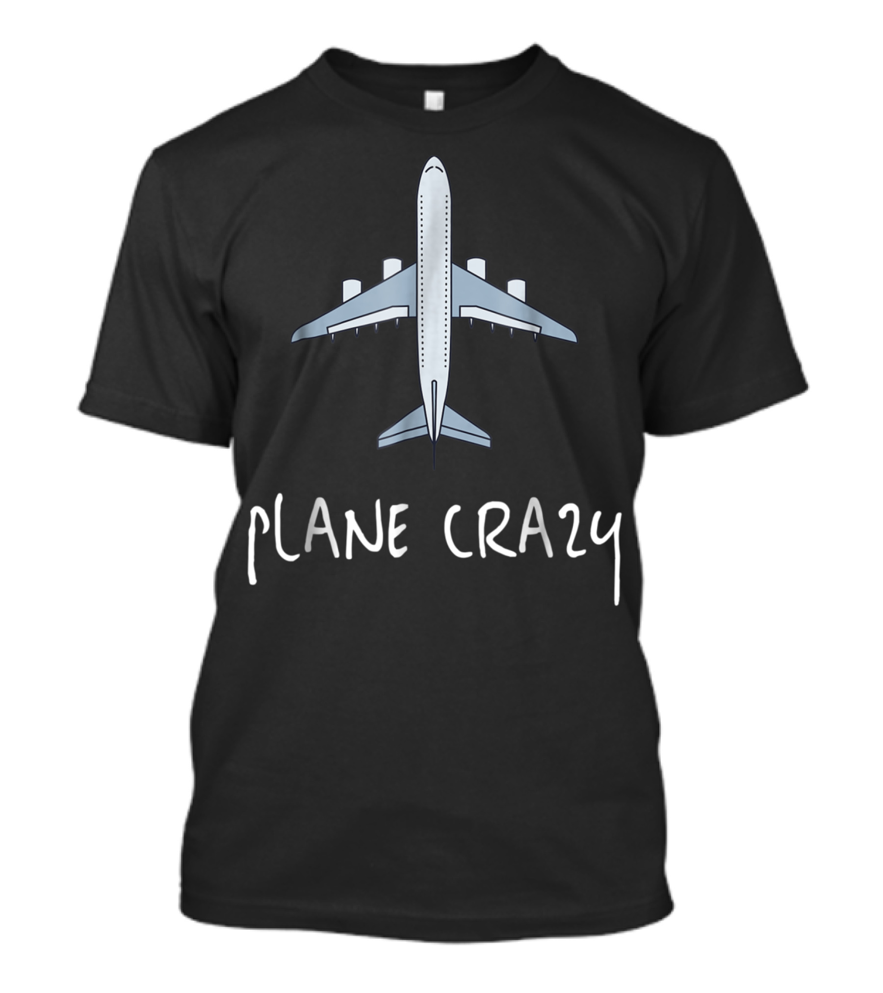 Plane Crazy Funny Aviation Lover Airplane Aficionado T-Shirt