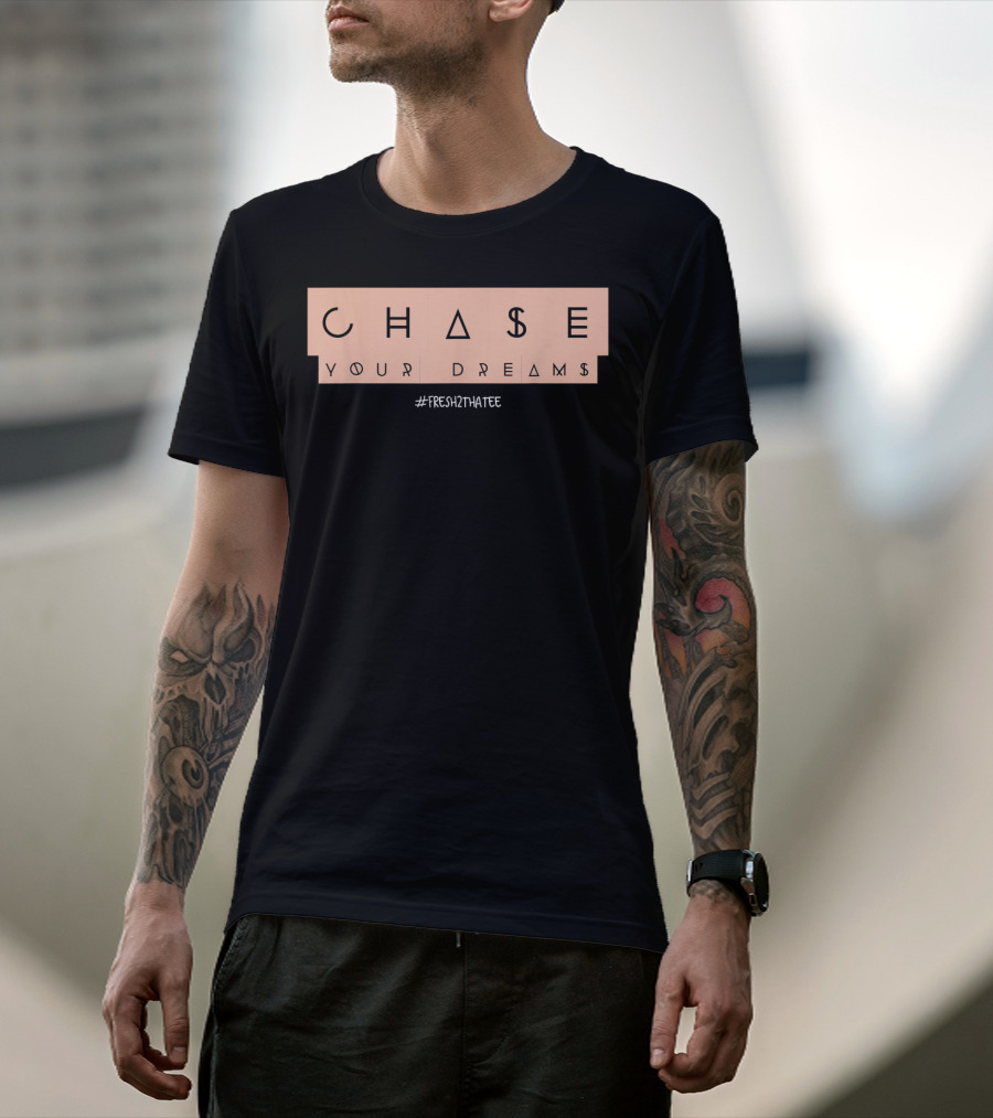 Chase Your Dreams #Fresh2Imatee Made To Match Jordan 1 High Og Crimson Tint T-Shirt