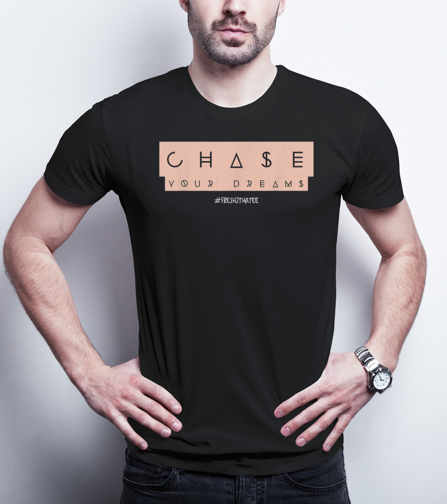 Chase Your Dreams #Fresh2Imatee Made To Match Jordan 1 High Og Crimson Tint T-Shirt