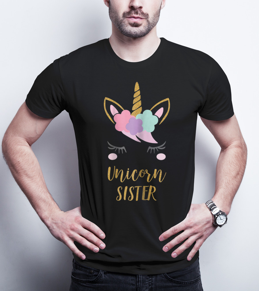 Unicorn Sister Cute Unicorn Sister T-Shirt