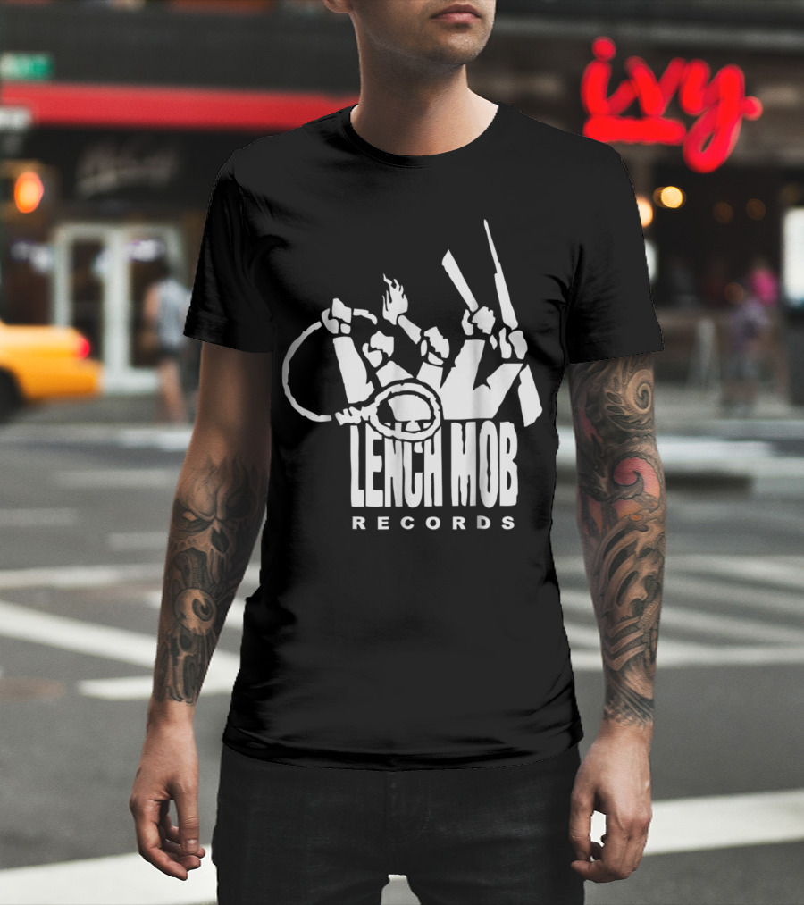 Lench Mob Records Fists And Chains T-Shirt