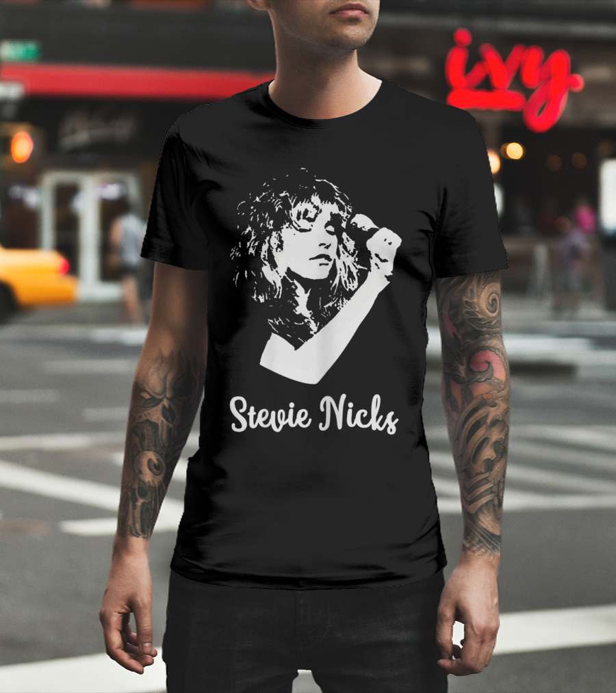 Stevie Nicks Womens Music Vintage Style Iconic T-Shirt