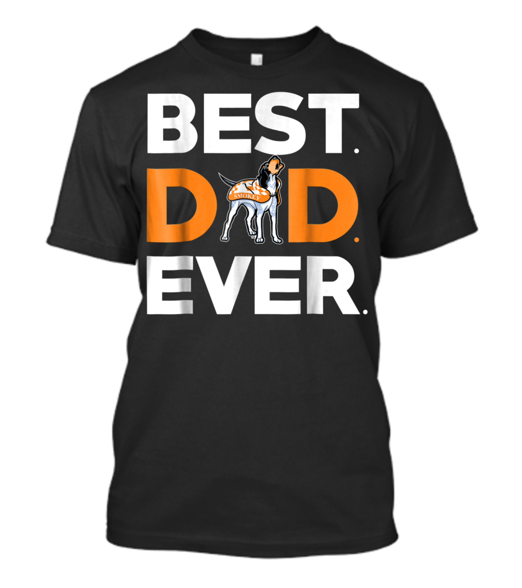 Tennessee Volunteers Smokey Best Dad Ever T-Shirt