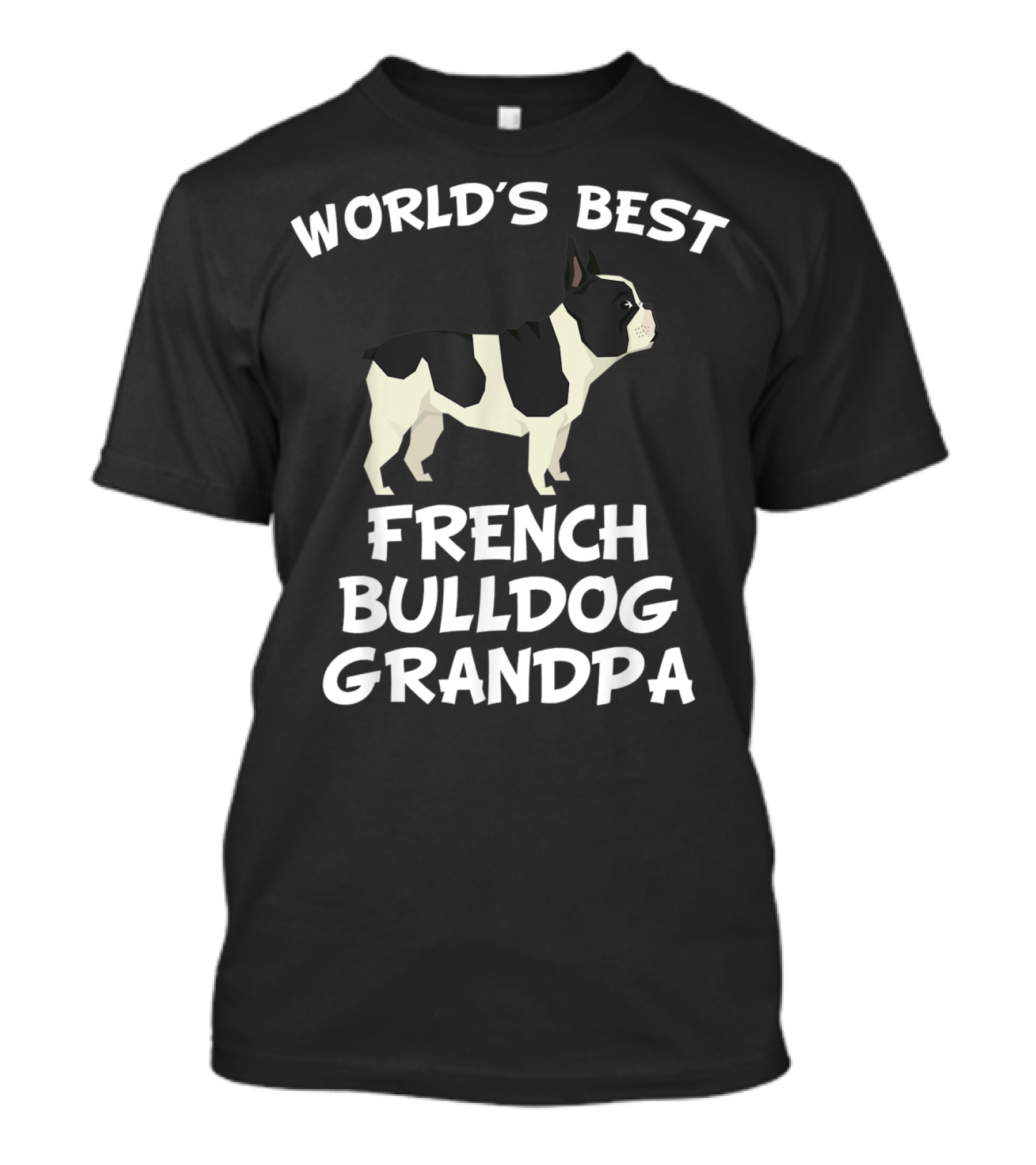 World's Best French Bulldog Grandpa T-Shirt
