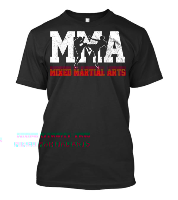 MMA Mixed Martial Arts Kickboxin Fighter T-Shirt