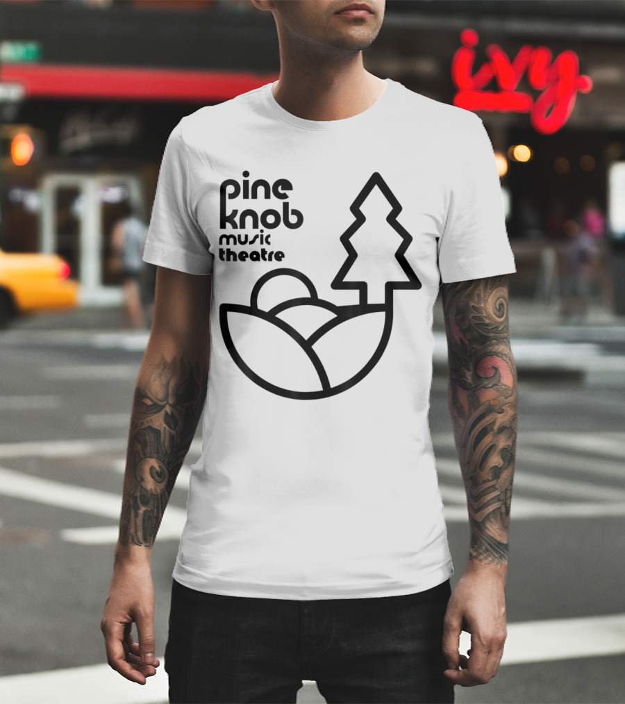 Pine Knob Music Theatre Iconic Tree And Hills T-Shirt