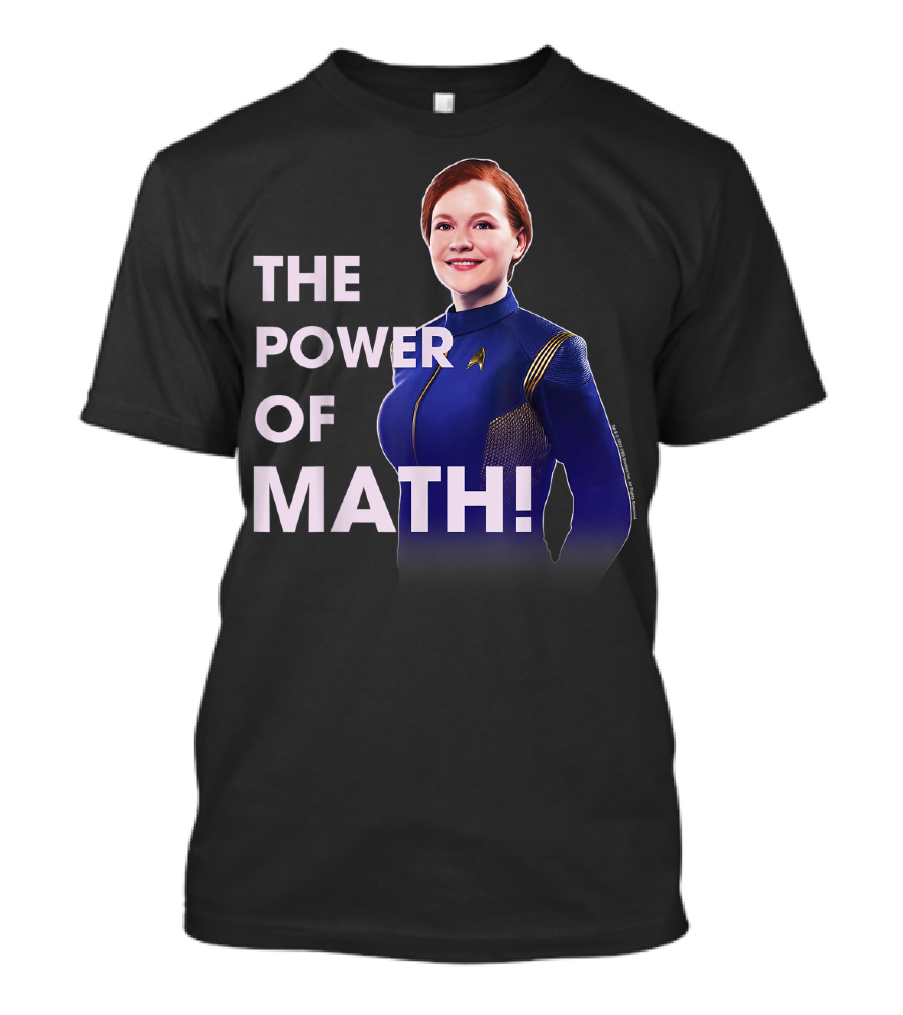 Star Trek Discovery The Power Of Math Tilly T-Shirt