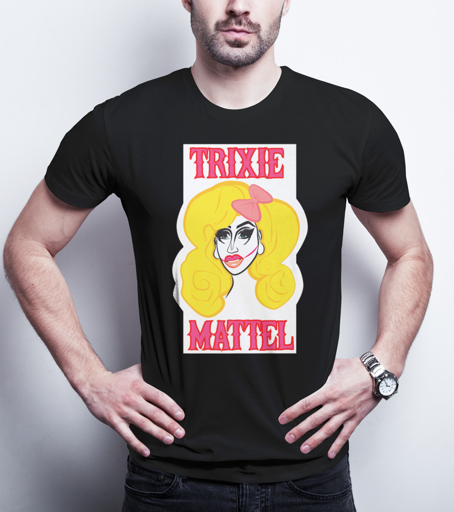 Trixie Mattel Drag Merch Skinny Legend Bow T-Shirt