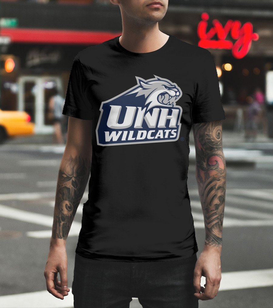 UNH Wildcats Univ Of New Hampshire NCAA T-Shirt