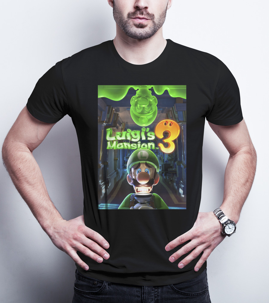 Luigi's Mansion 3 Luigi Ghostly Adventure T-Shirt