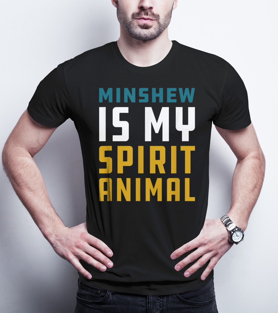 Minshew Is My Spirit Animal Mens Shirt Sports T-Shirt