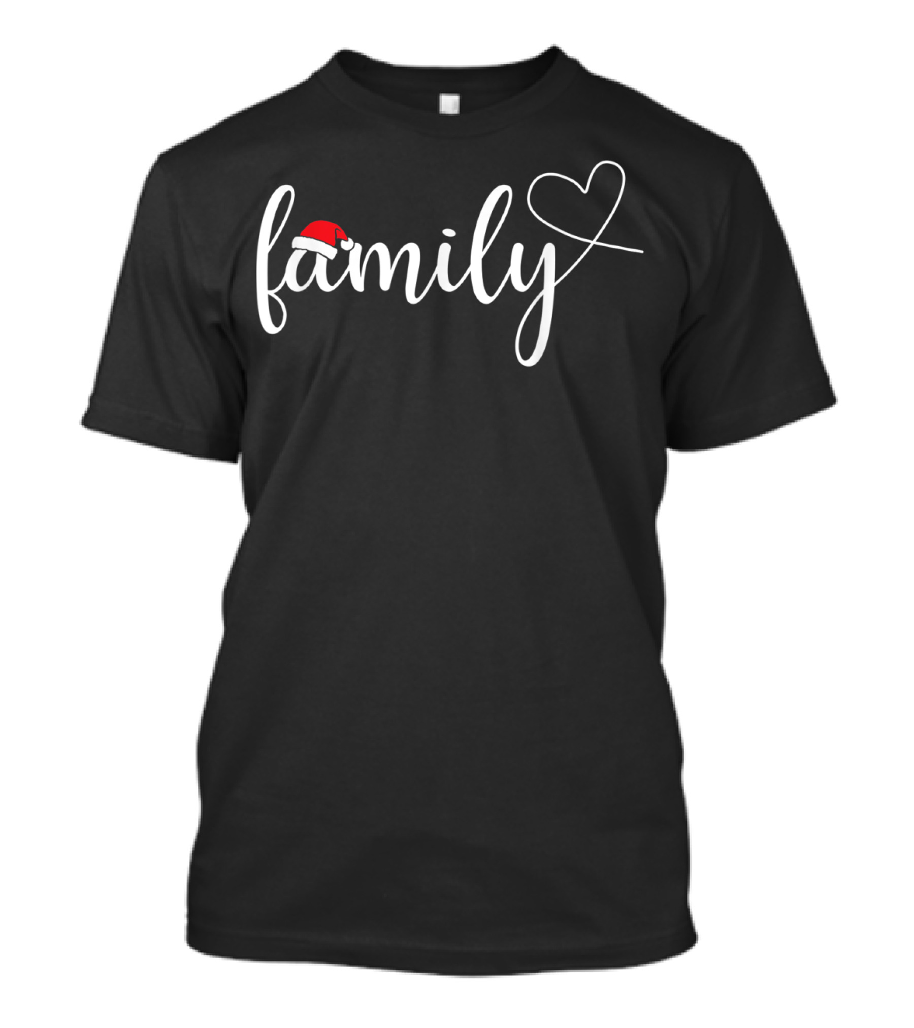 Family Merry Christmas Santa Lover Xmas Party T-Shirt