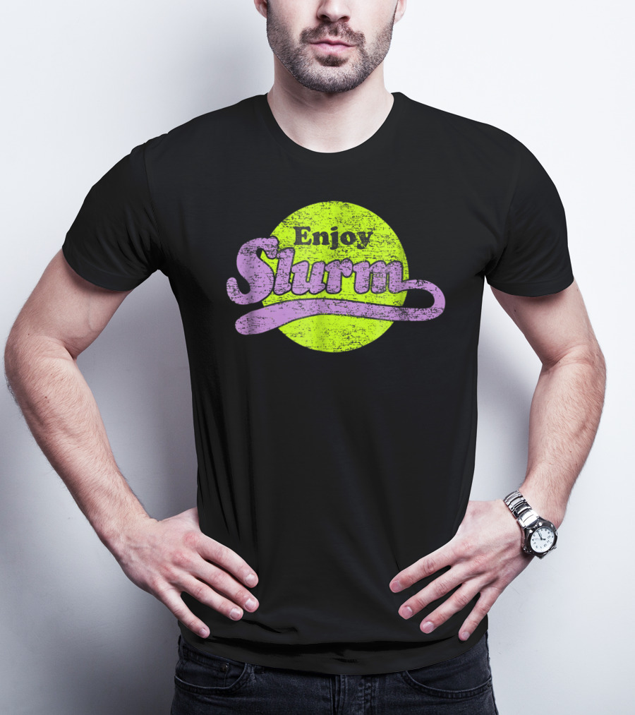 Enjoy Slurm Retro Futurama T-Shirt