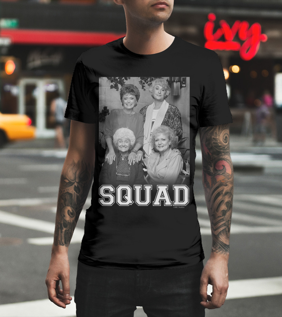Golden Girls Dorothy And Gang Squad Classic T-Shirt