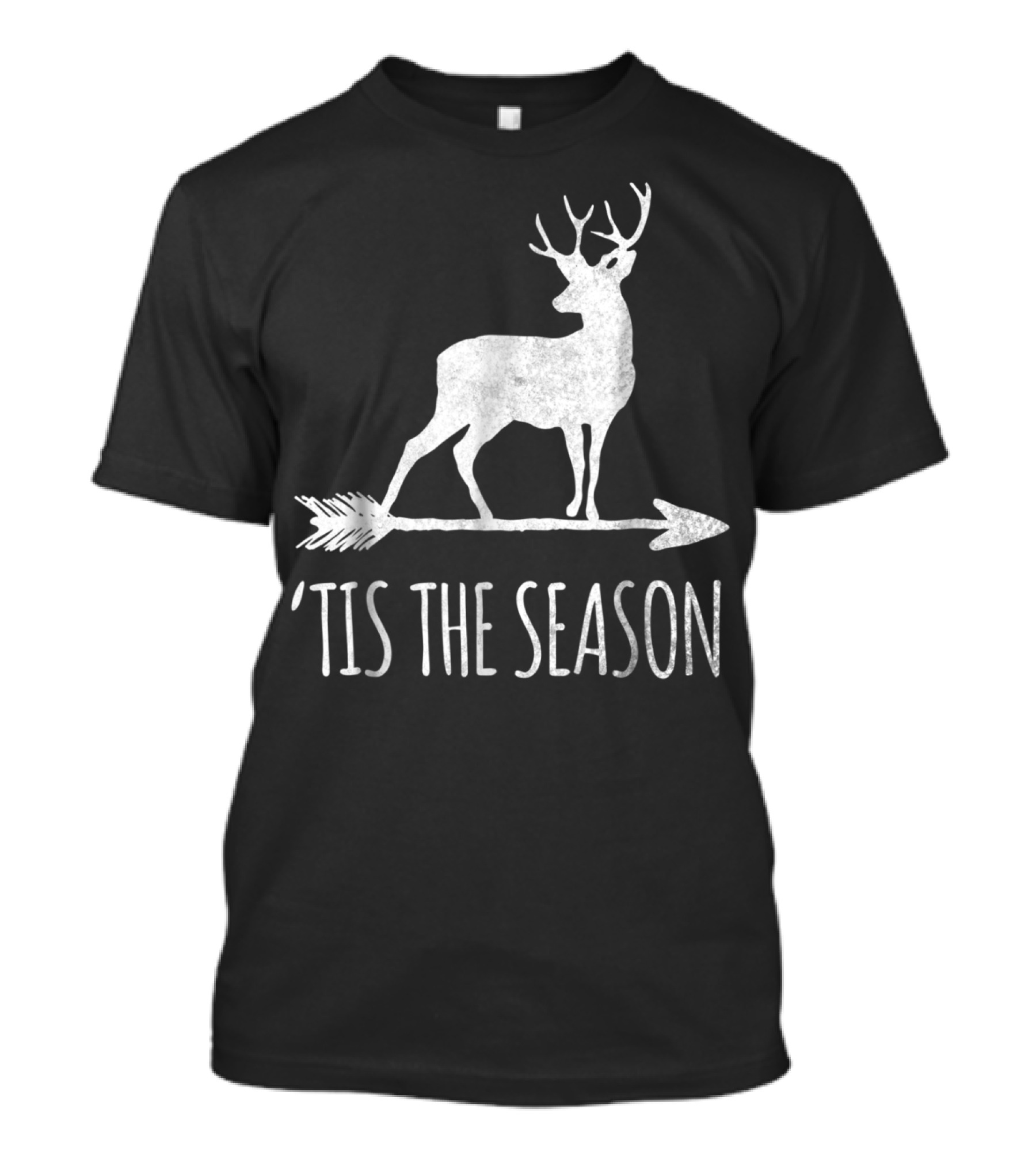 Tis The Season Funny Deer Bow Hunting Arrow T-Shirt