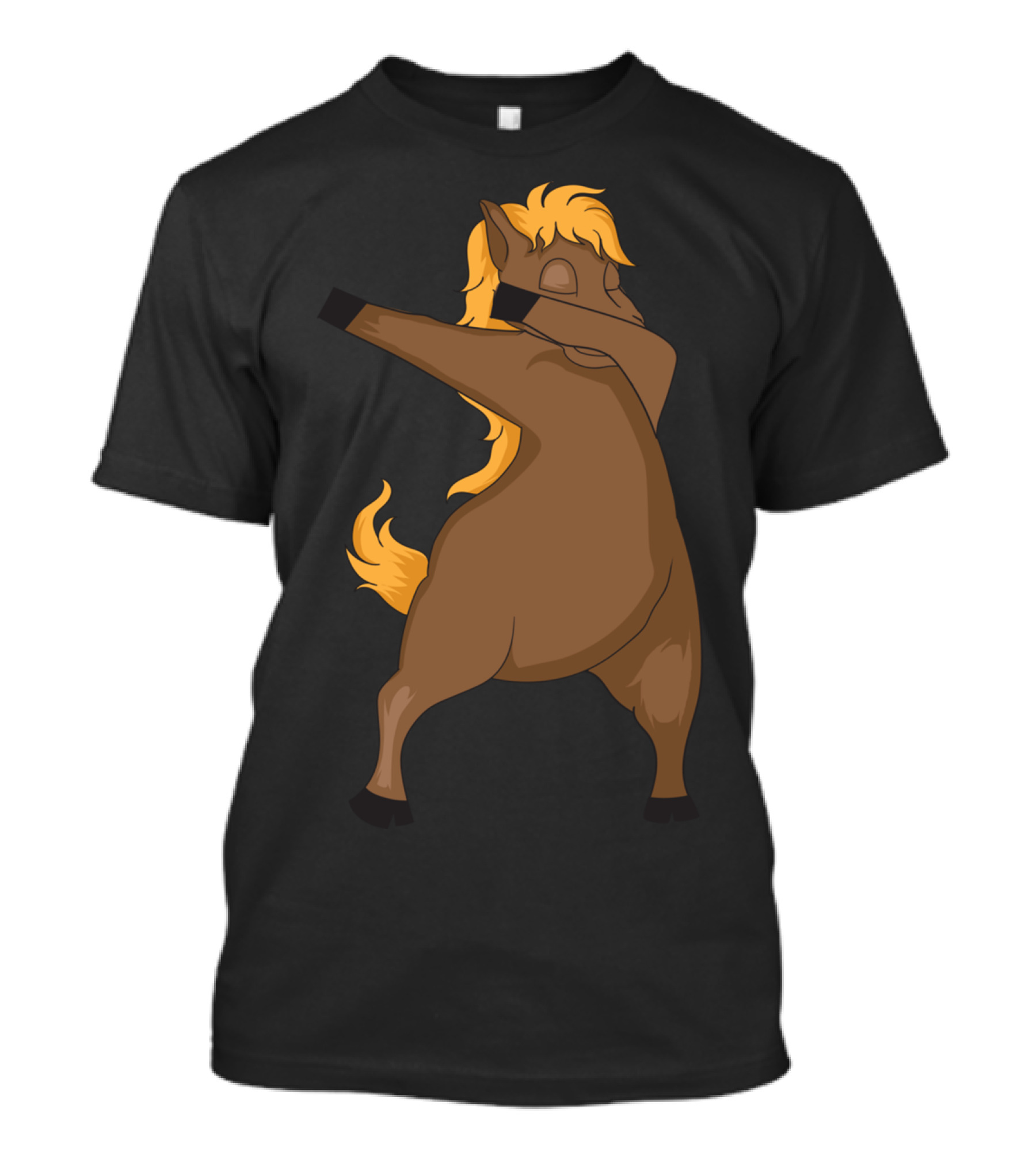 Cute Horse Dab Dance Pose Playful T-Shirt